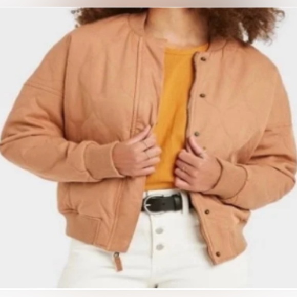 Universal Thread | Jackets & Coats | Universal Thread Quilted Bomber ...